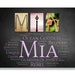 Mia Name Sign Wall Art Décor Personalized Gift Typography Poster ...