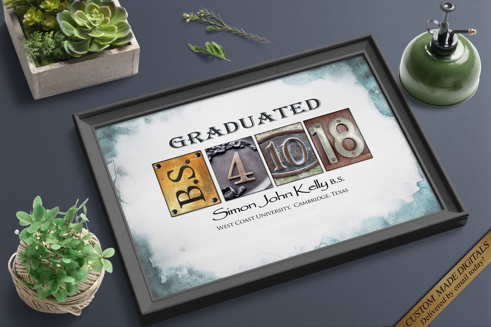 Graduation Gift for Graduate Graduation Party Guest Book | Etsy