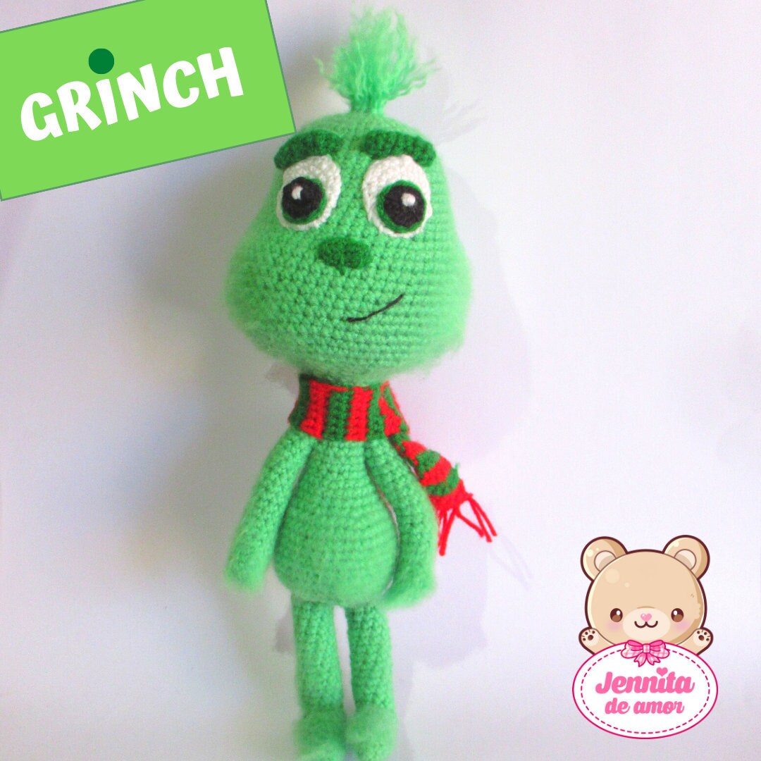 GRINCH PATTERN (SPANISH) 28 Cm Approx. - Etsy
