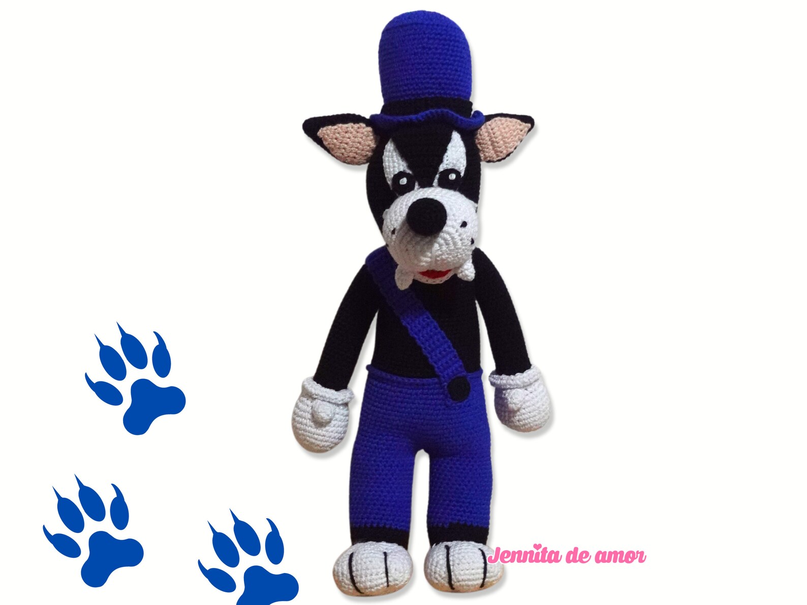 LOBO FEROZ Patrón Digital Español - Etsy España