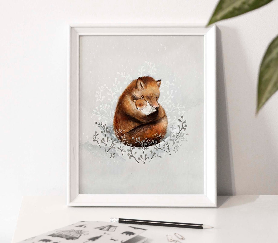 "first Moment" Illustration Poster / Print / Illustration / Artwork ...