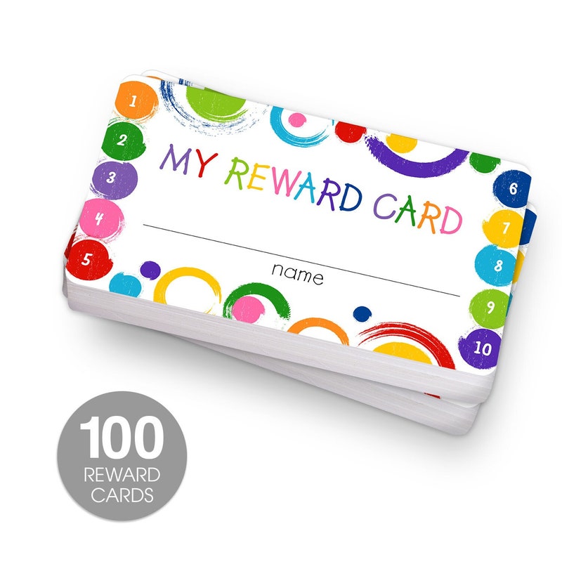 Reward Cards - Etsy