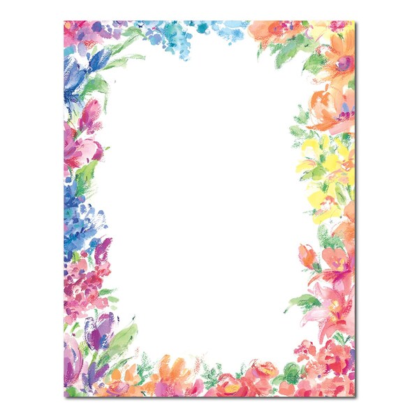 Spring Floral Paper - Etsy