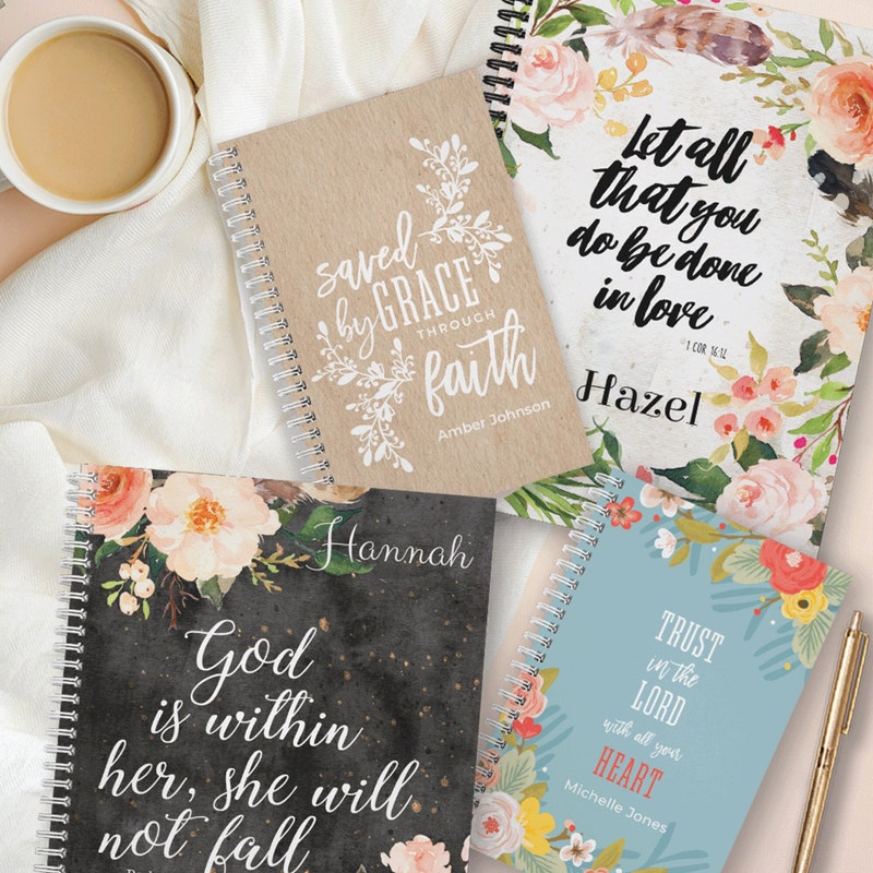 Christian Notebook - Etsy
