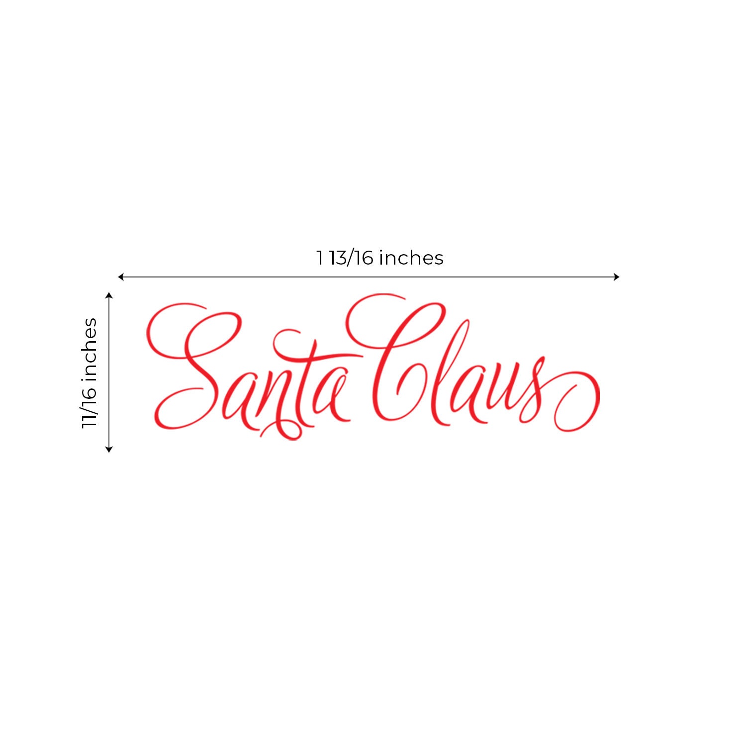 Santa Claus Signature Stamp / 2000 Plus Self Inking Rubber - Etsy