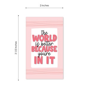 Mental Health Quote Cards / 50 Motivational Kindness Cards / 2.5” X 3 ...