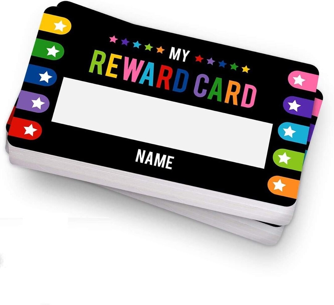 Classroom Reward Card / 100 Behavior Reward Cards for Teachers Students ...