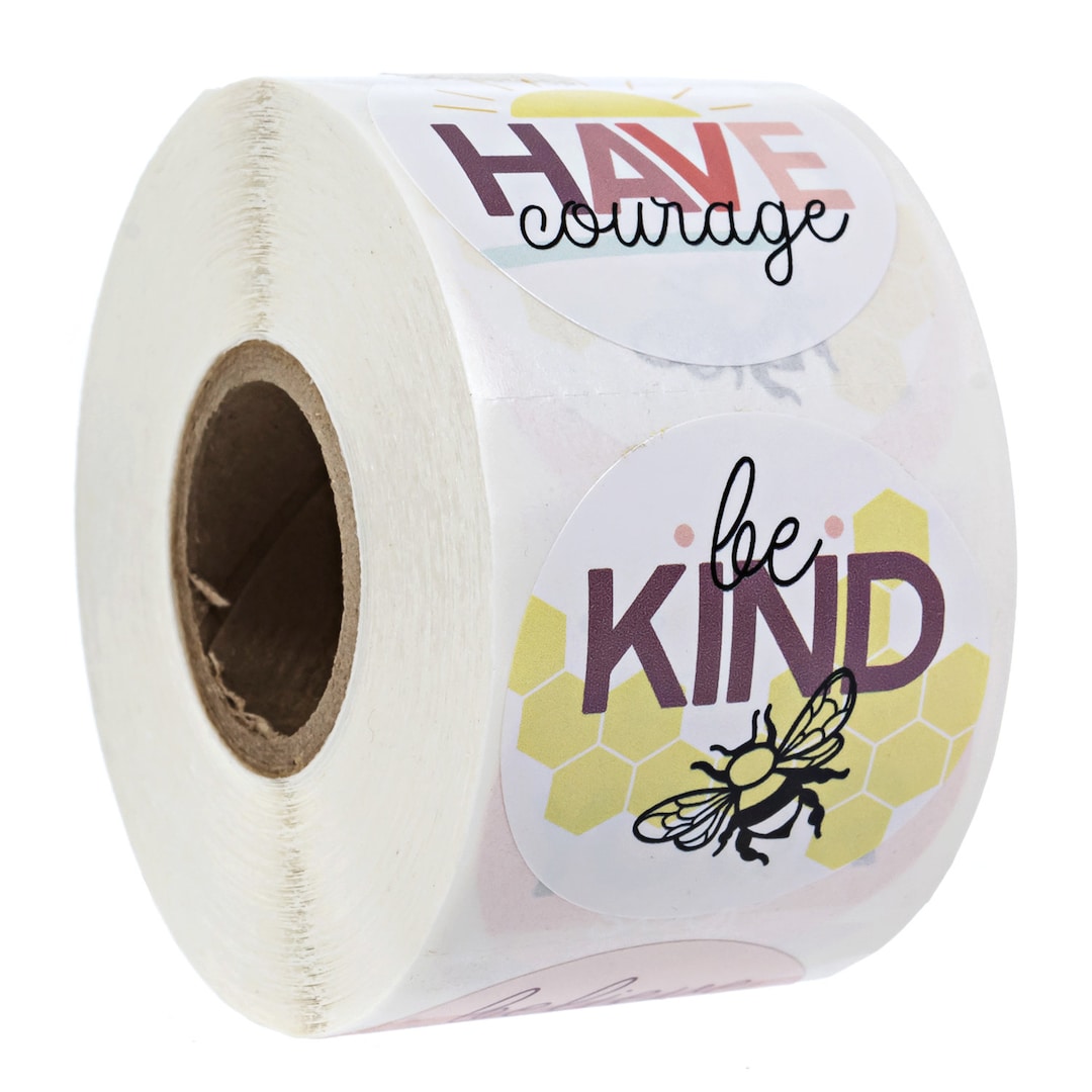 Kindness and Good Vibes Sticker Assortment / 6 Alternating Motivational ...