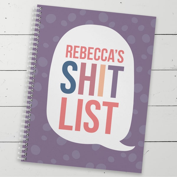 Shit List - Etsy