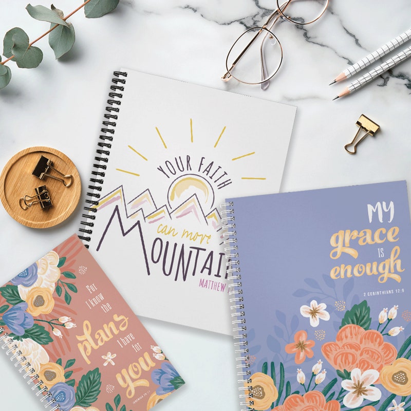 Christian Notebook - Etsy