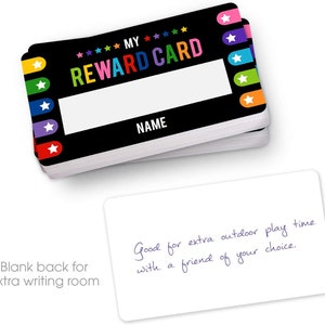 Classroom Reward Card / 100 Behavior Reward Cards for Teachers Students ...