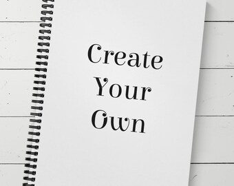 Create Your Own Journal - Etsy