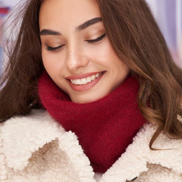 Knit Scarf Collar - Etsy