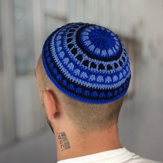 Frik Kippah Large Kippah Jew Custom Crochet Kippot Vs Yarmulke - Etsy