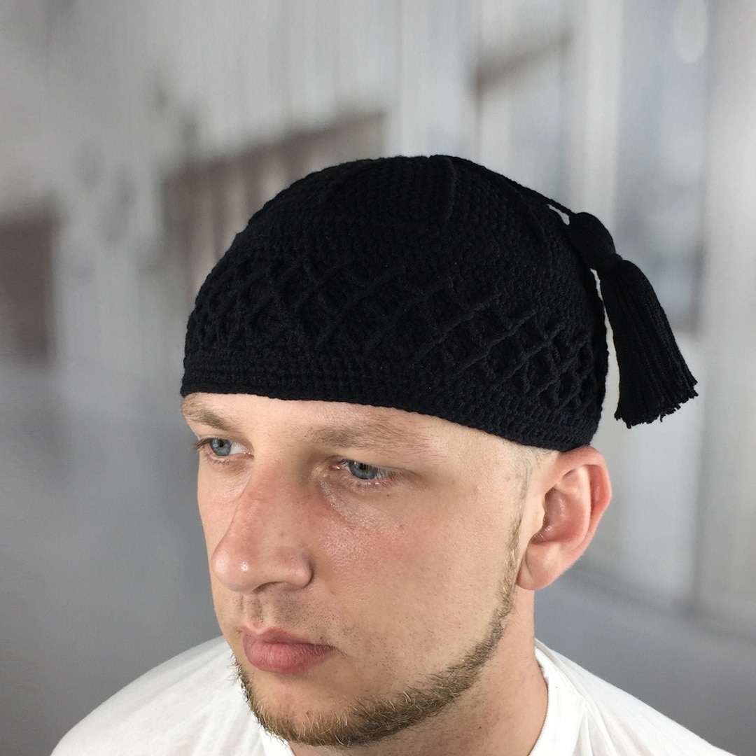 Tassel Kufi Hat: Islamic Prayer Beanie - Etsy
