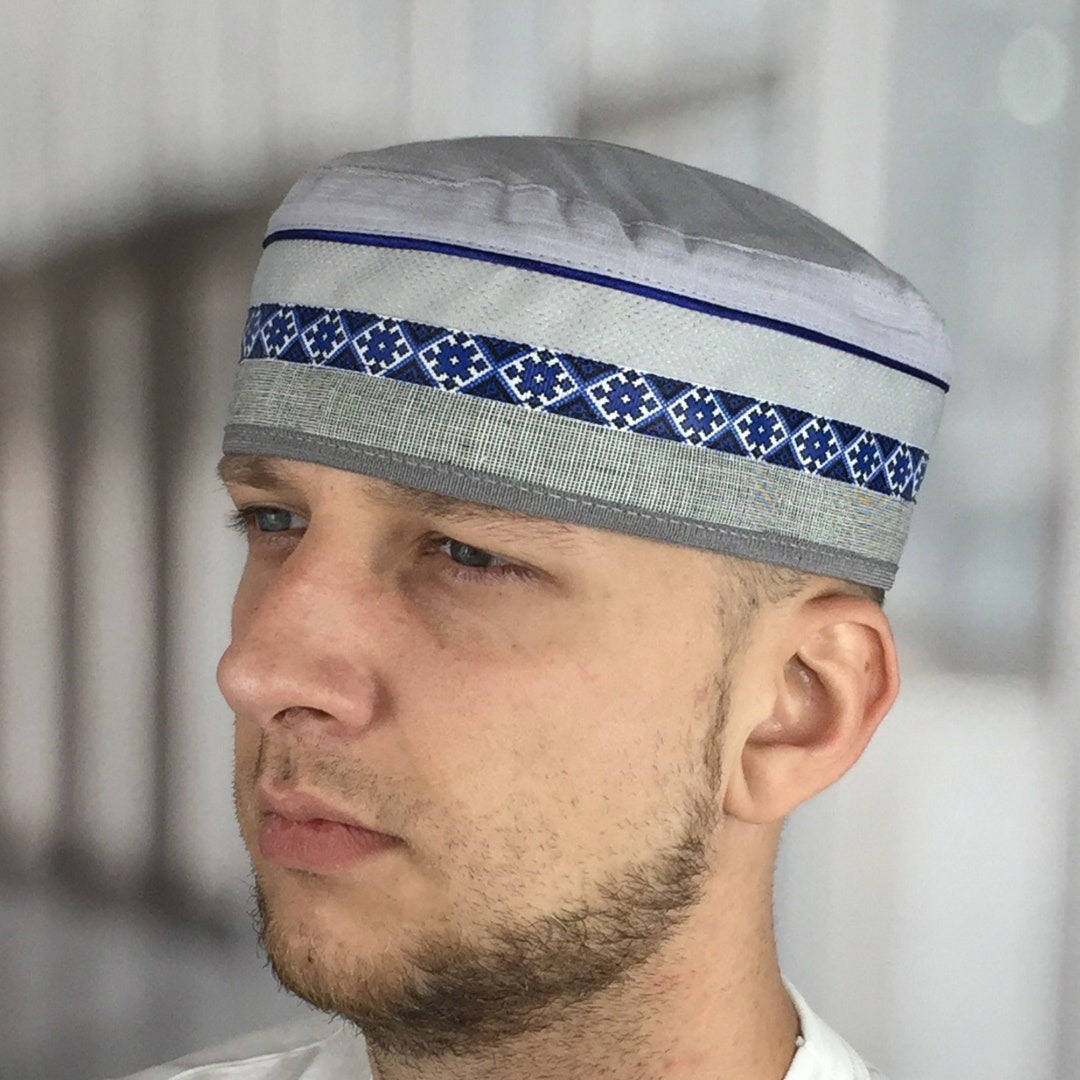 Cotton Kufi Islamic Hat: Adjustable Muslim Cap, Eid Ramadan Gift - Etsy