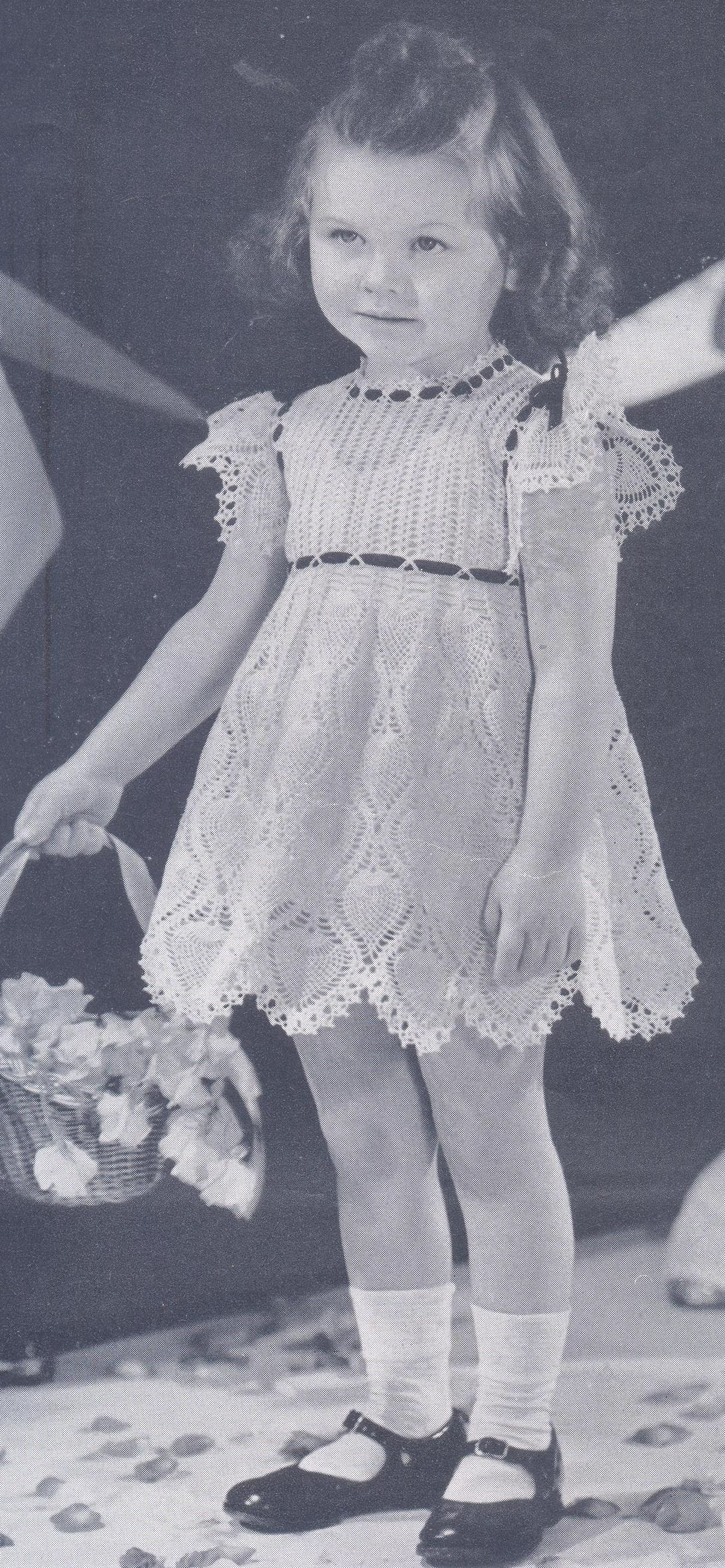 Spool 5199 C. 1944 7 Dresses Crochet Vintage File PDF 0072 - Etsy