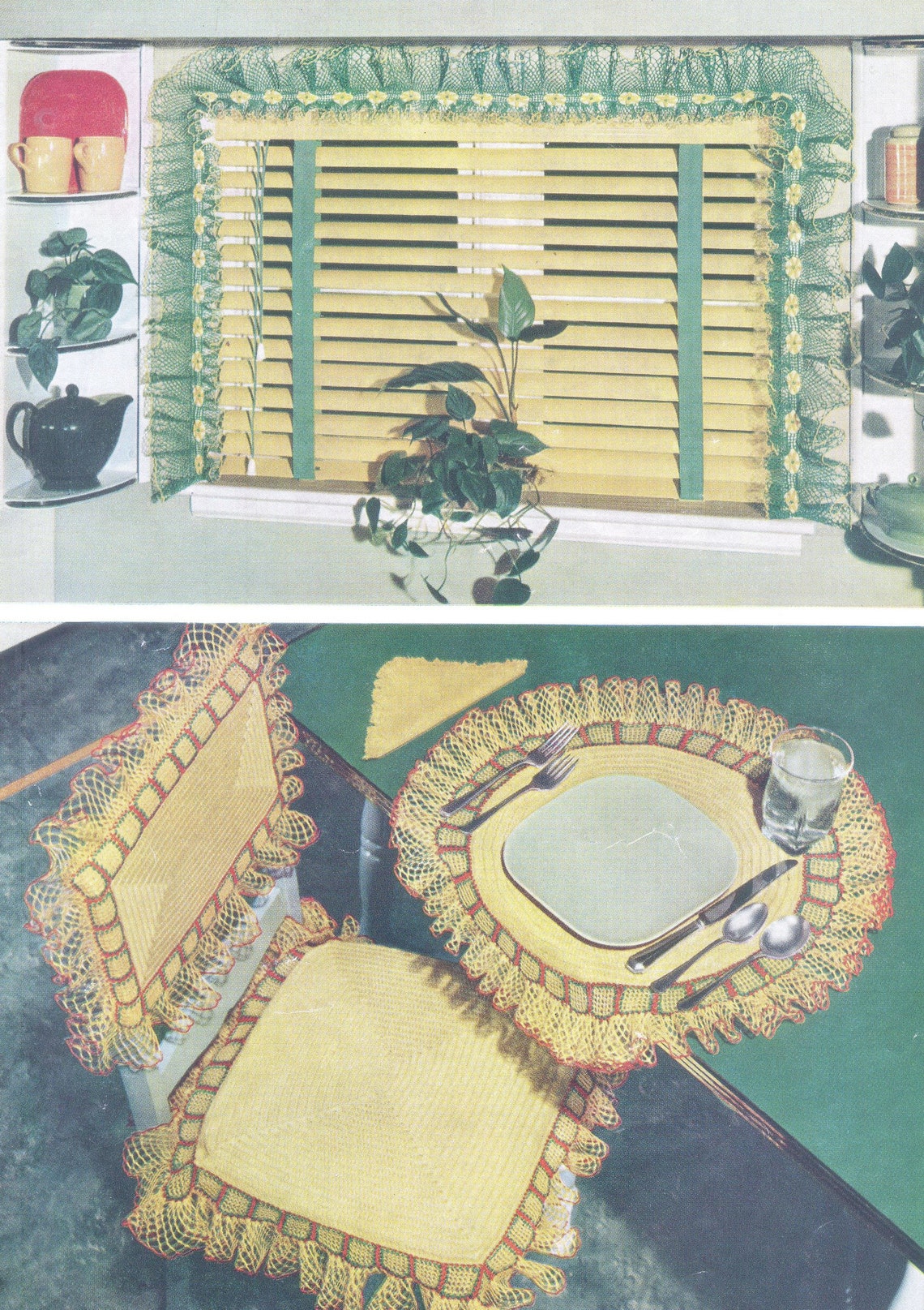 Clarks 275 C. 1951 Fluffy Crochet Book Pattern File PDF 0065 - Etsy