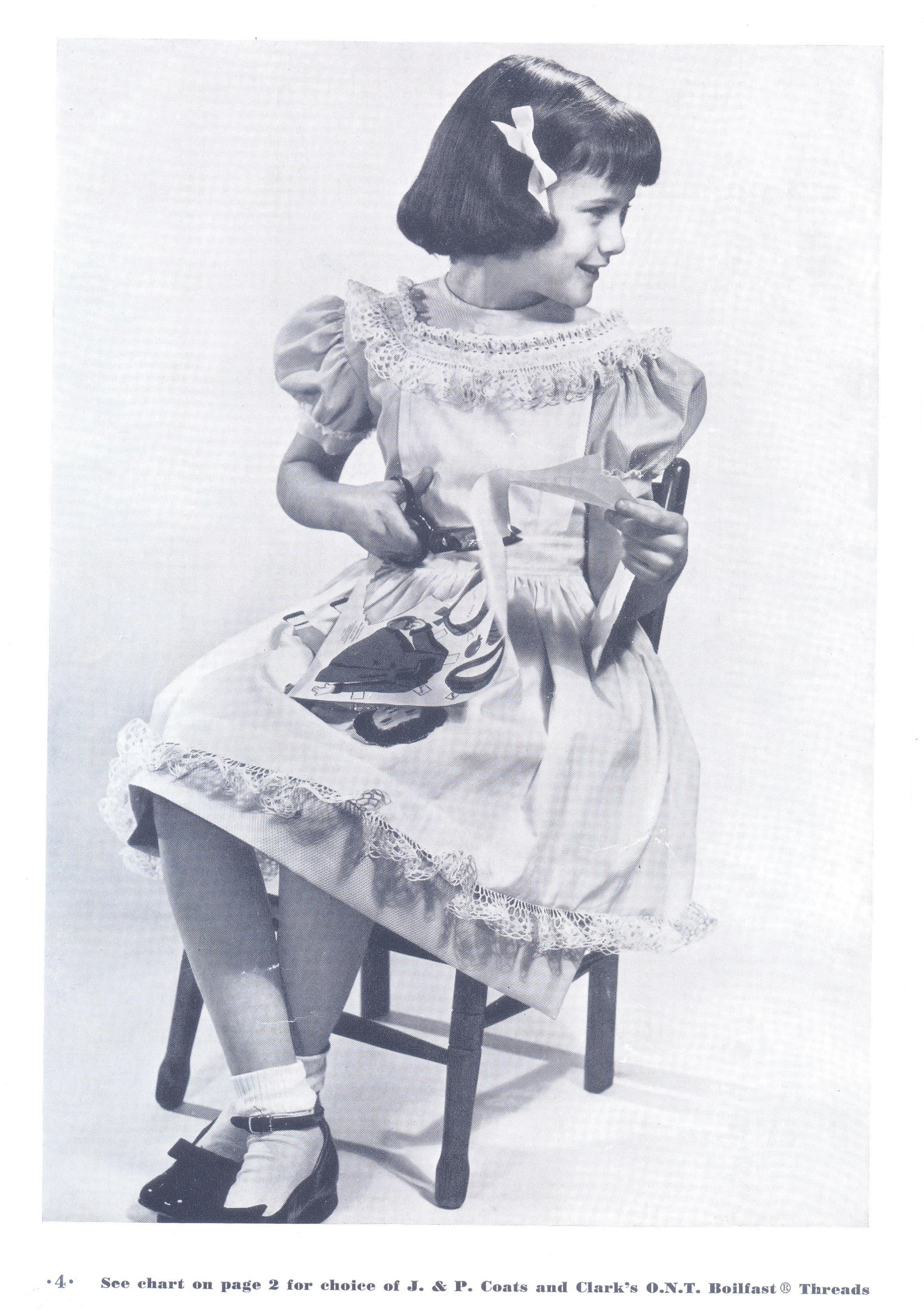 Clarks 275 C. 1951 Fluffy Crochet Book Pattern File PDF 0065 - Etsy