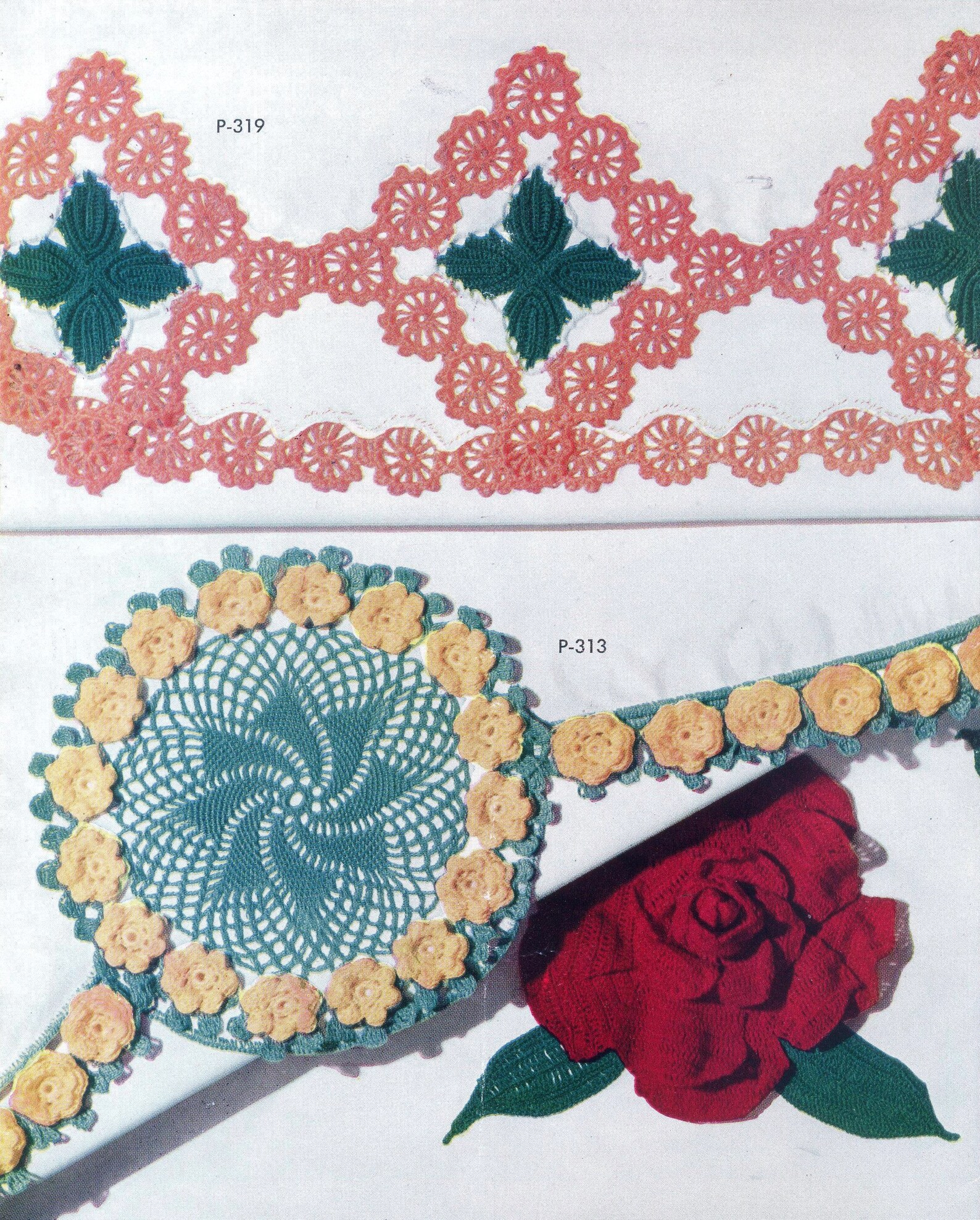 Clarks #264 C. 1950 12 Pillow Projects Crochet Pattern Book PDF 0140 - Etsy