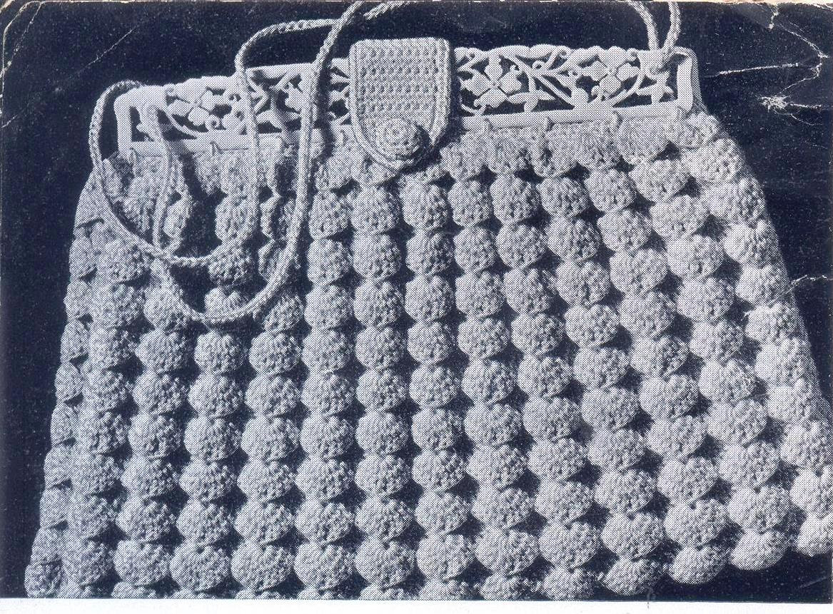 Clarks 57 1950s 39 Projects Bags Crochet Knit Pattern Book | Etsy