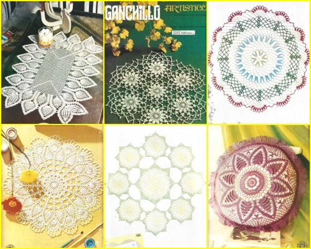 Magic Crochet #13 in Spanish With Graphic Patterns Easy to Follow It ...