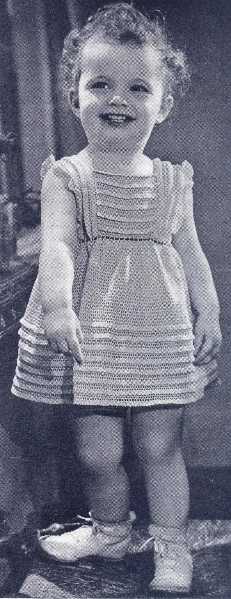 Spool 5199 C. 1944 7 Dresses Crochet Vintage File PDF 0072 - Etsy