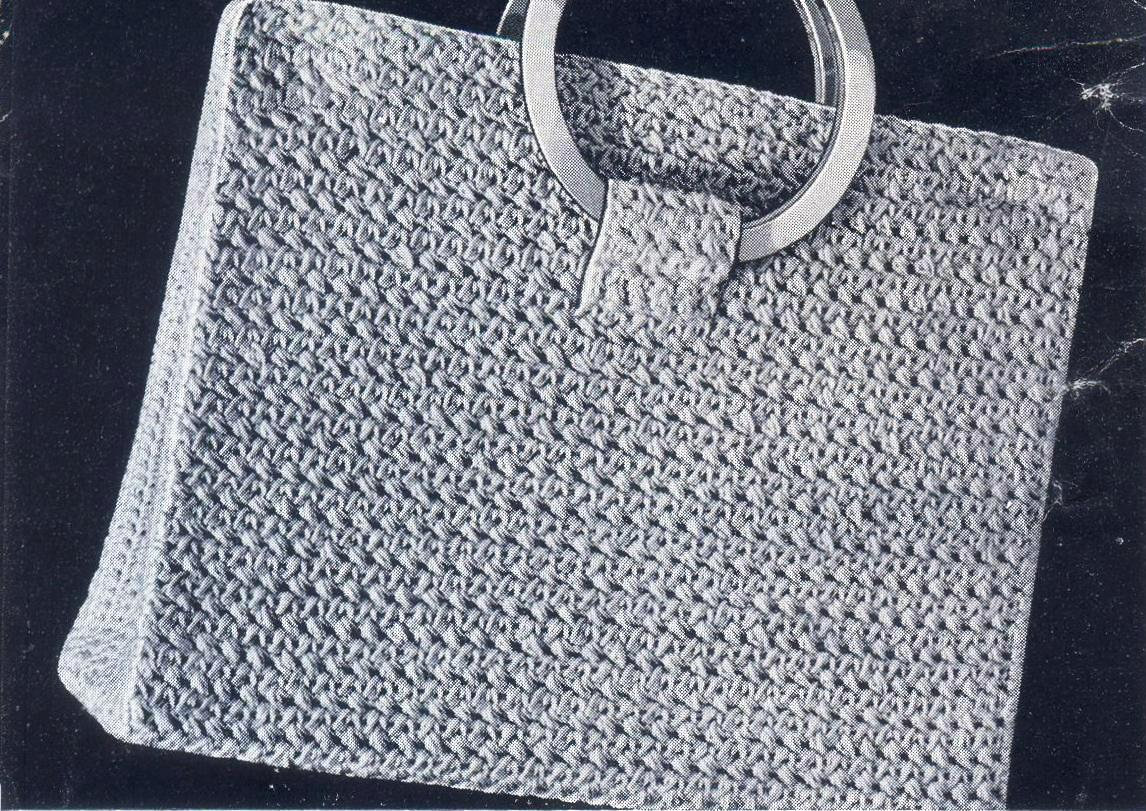 Clarks 57 1950s 39 Projects Bags Crochet Knit Pattern Book - Etsy