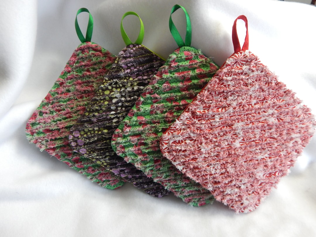 ITH Square Chenille Pot Holder - Etsy