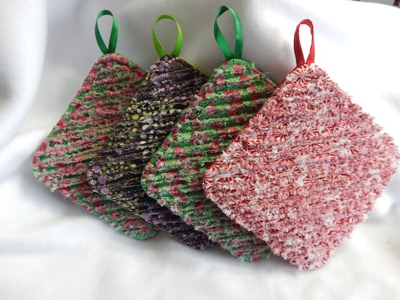 ITH Square Chenille Pot Holder | Etsy