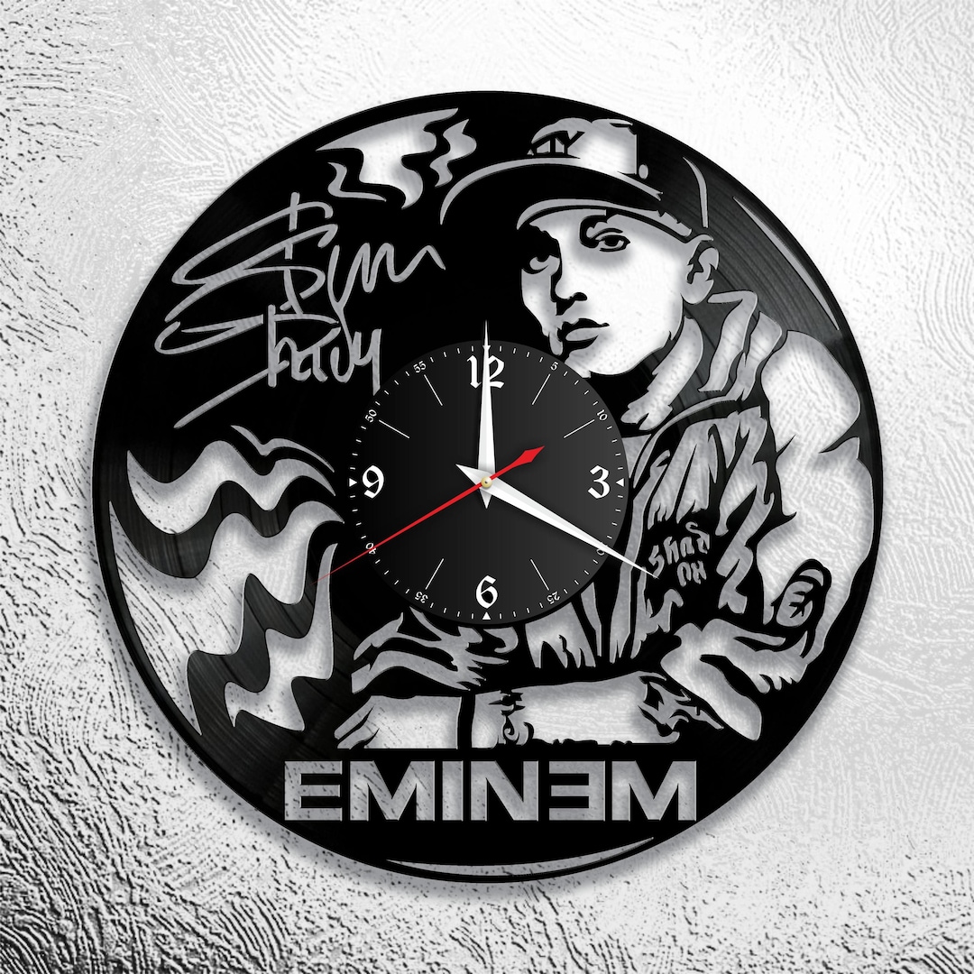 Vinyl Clock Vinyl Wall Clock Handcrafted on Real 33 RPM LP Record ...