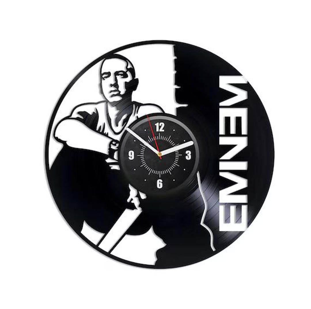 Vinyl Clock Vinyl Wall Clock Handcrafted on Real 33 RPM LP Record ...