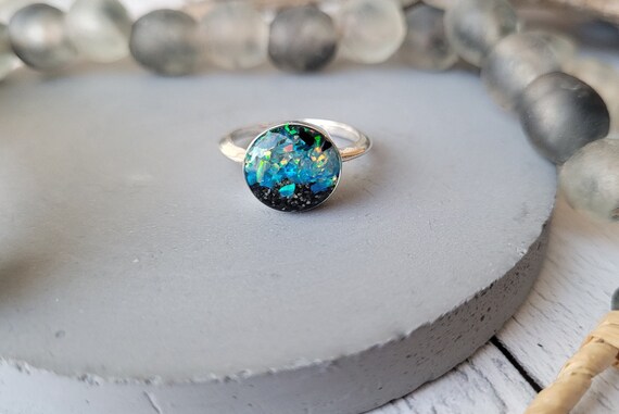 Homer Alaska Sand Sterling Silver Ring Size 6 - Etsy