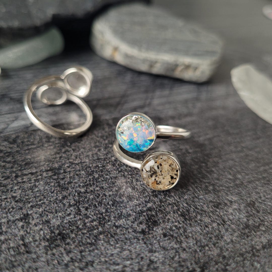 Mendenhall Glacier Silt Ring, Sand From Alaska size 8 - Etsy