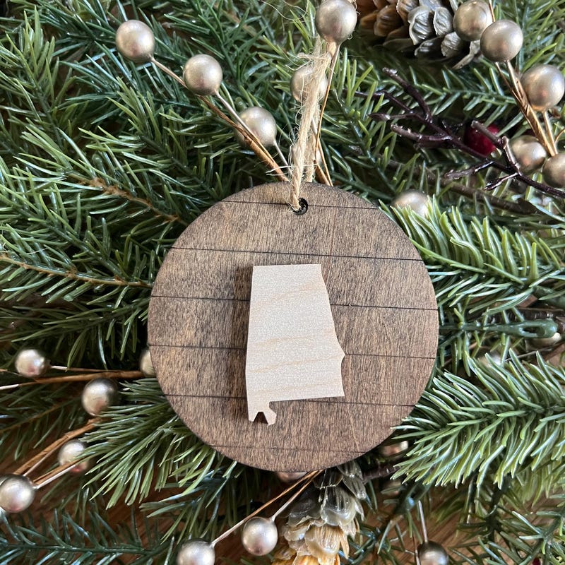 Alabama Ornaments - Etsy