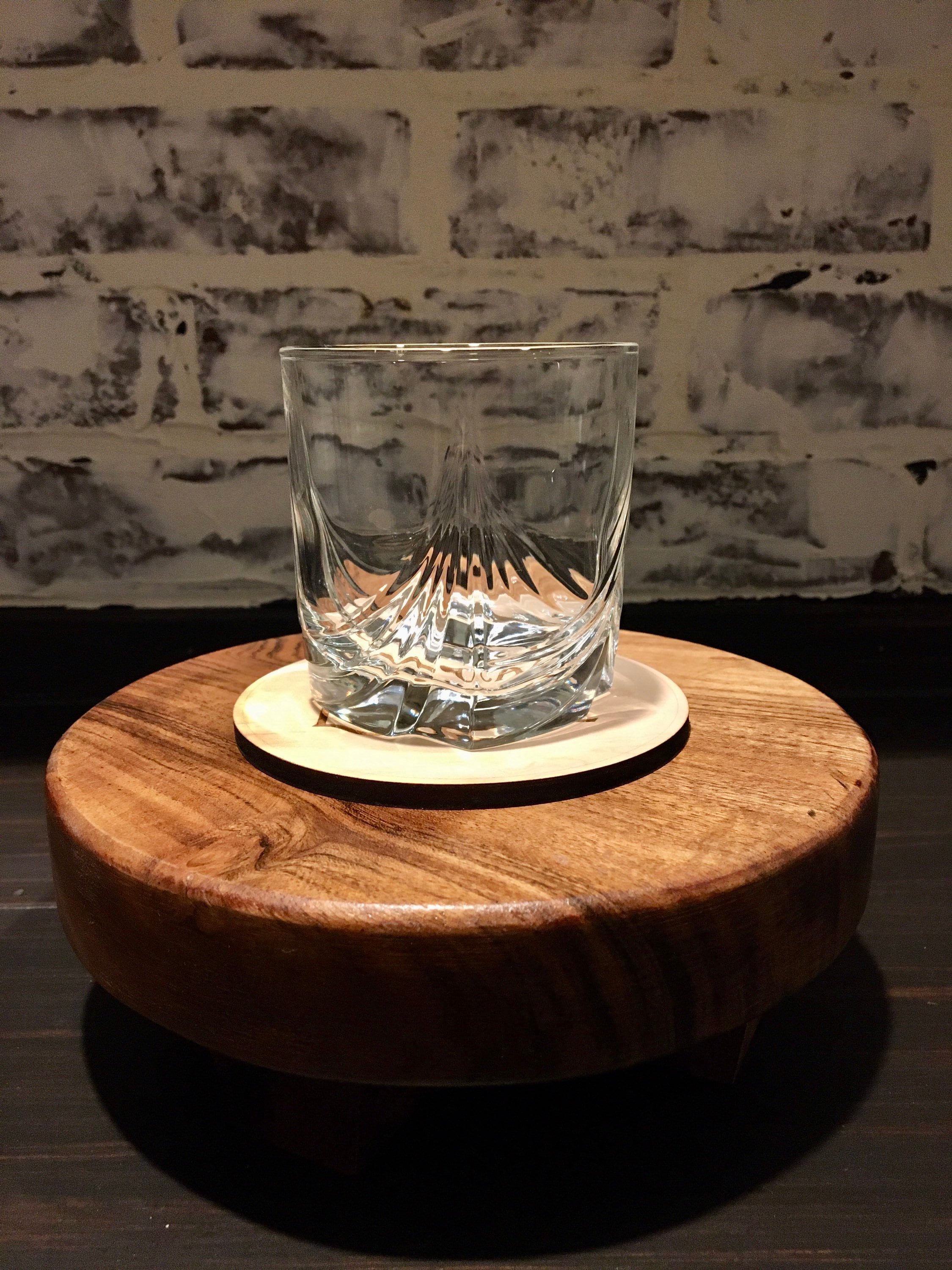 Set of Four Custom Bar Pub Wooden Coasters Personalized | Etsy