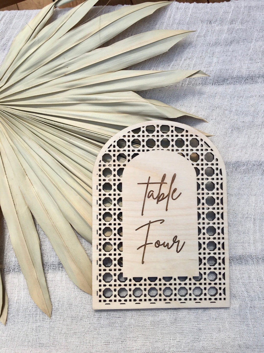 Boho Arch Table Numbers, Rustic Wooden Wedding Table Sign, Arch Table ...