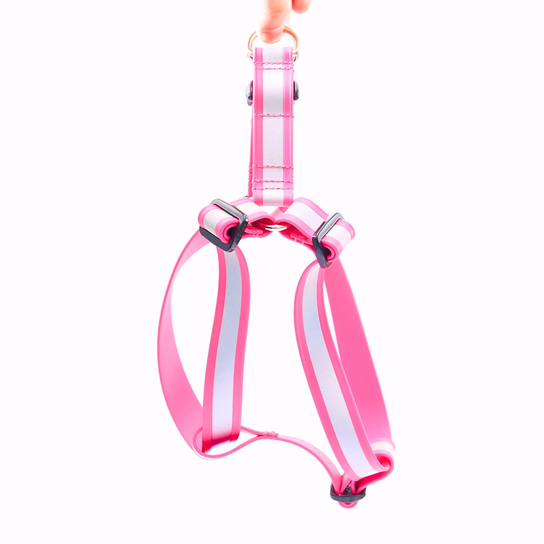 Reflective Biothane Dog Harness // Step-in Style Waterproof Dog Harness ...