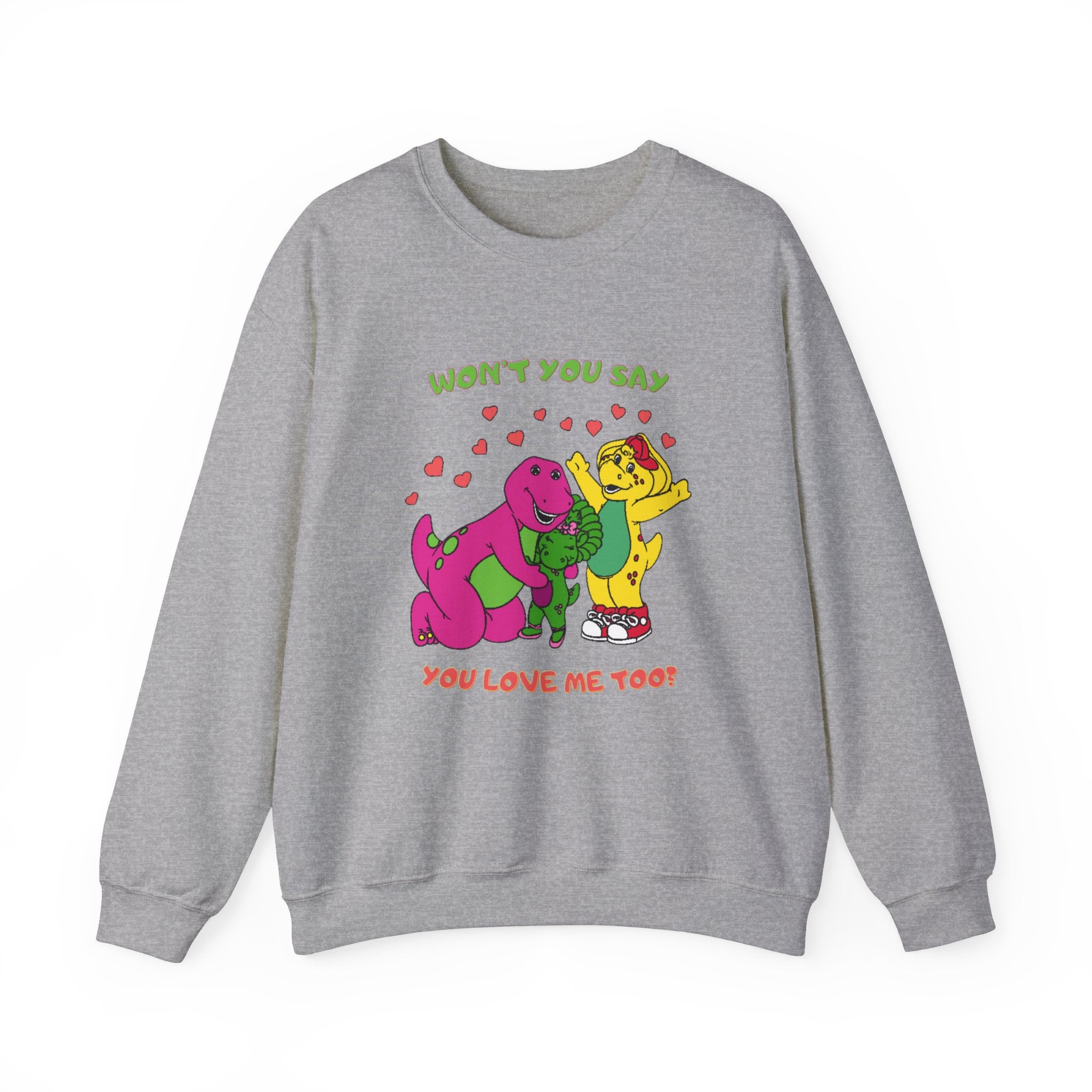 Barney & Friends Crewneck Sweatshirt - Etsy