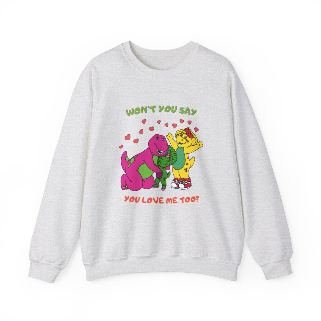 Barney & Friends Crewneck Sweatshirt - Etsy