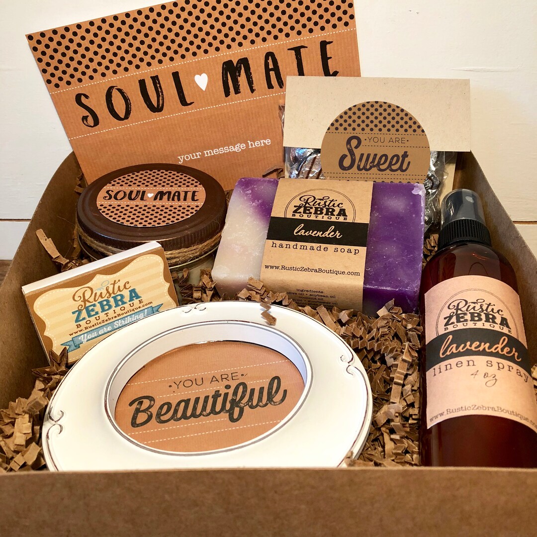 Summer Gift Box, Soul Mate Gift Box, Relaxation Gift Box, Personalized ...