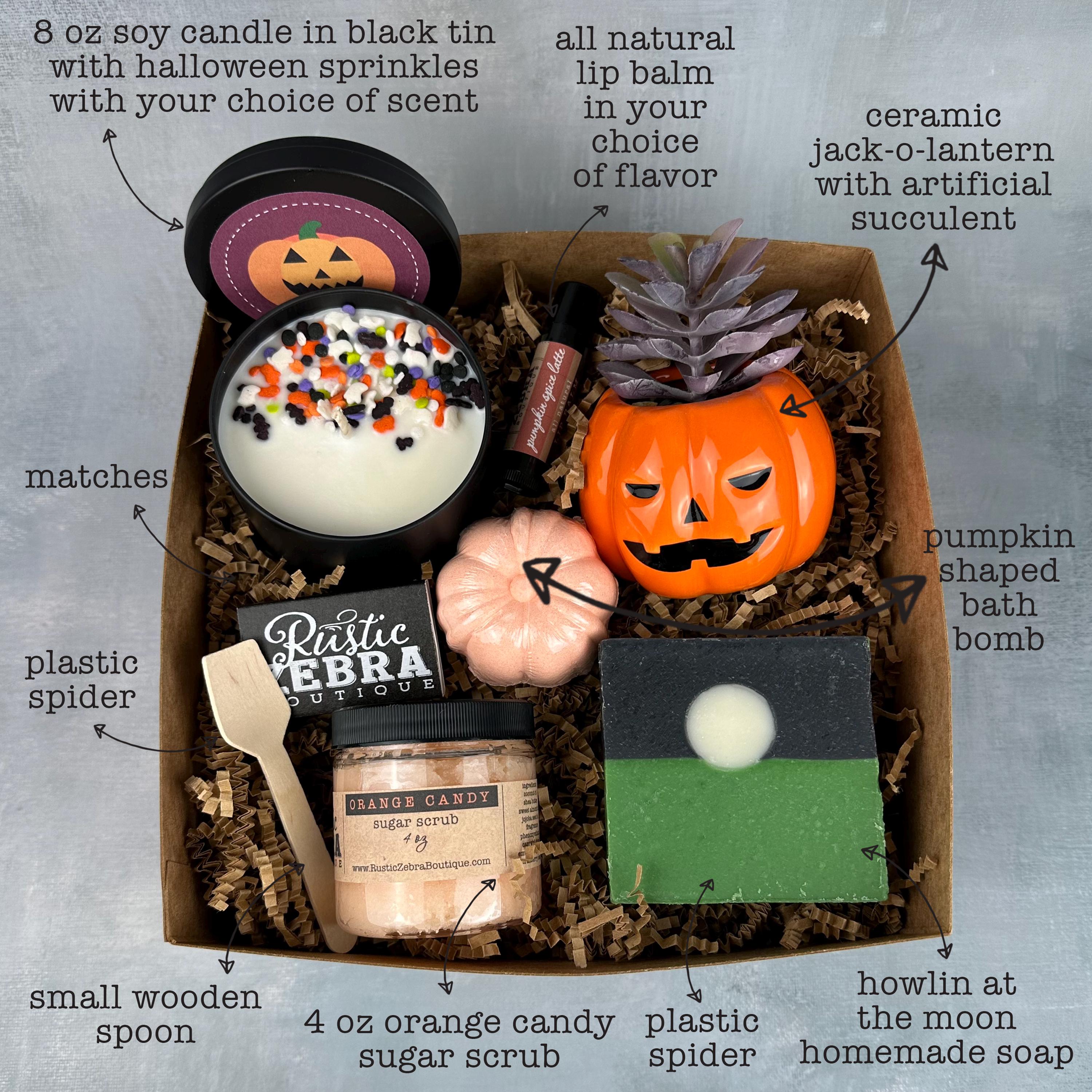 Spooky Boo Basket Adult, Halloween Gift for Her, Hygge Pumpkin Fall ...