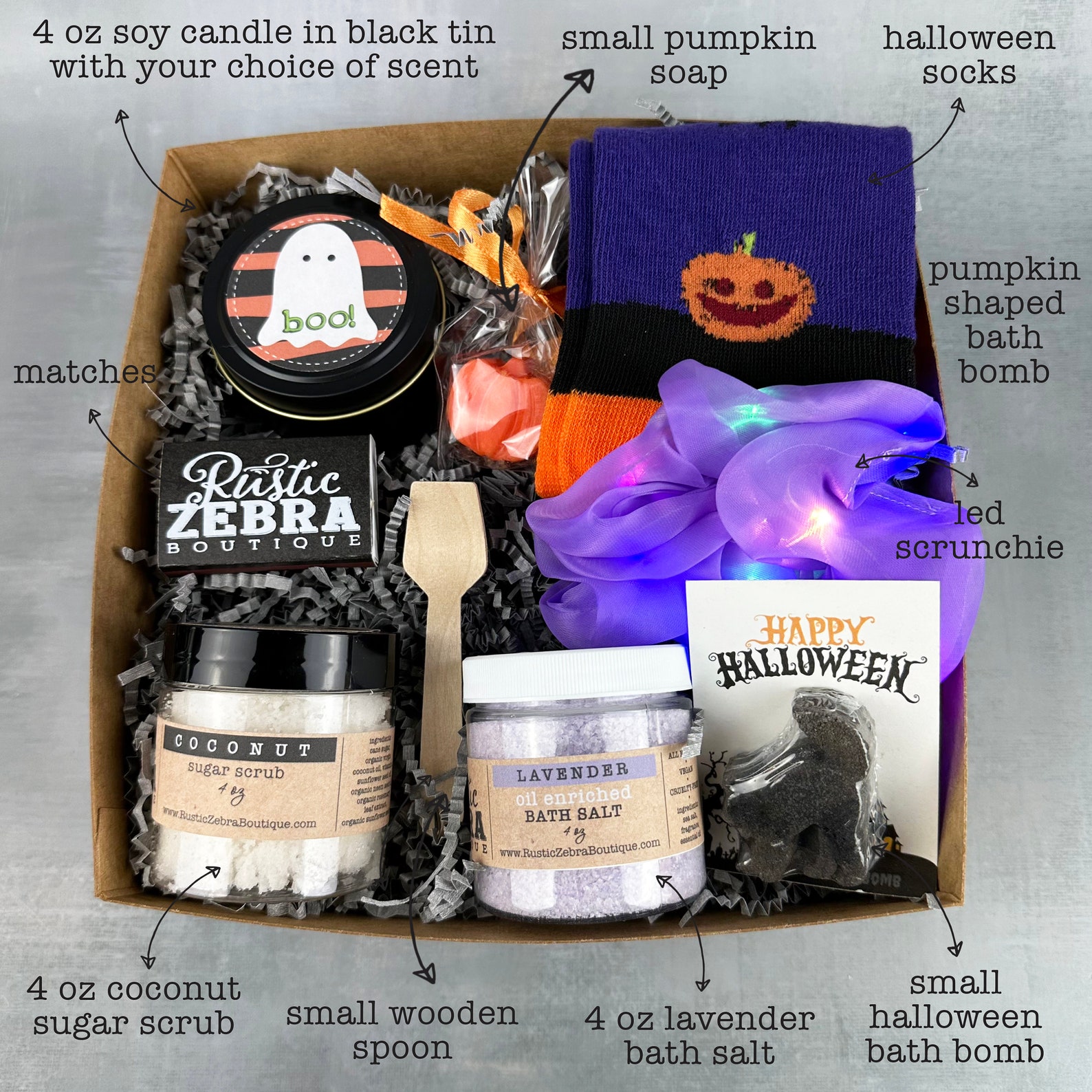 Ghost Boo Basket, Movie Night Box Adult, Halloween Spooky Basket for ...