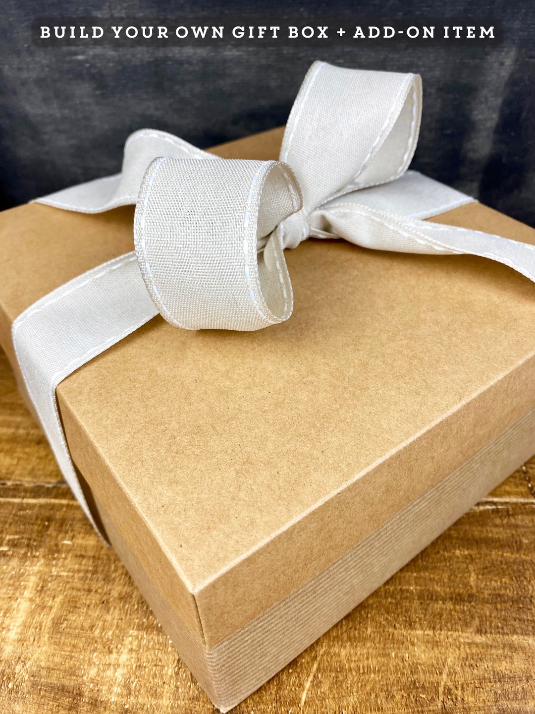 Make Your Own Gift Box, Create Your Own Gift Basket With Ribbon, Build ...