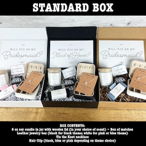 Maid of Honor Box, Bridesmaid Proposal Box, Will You Be My Gift Box ...