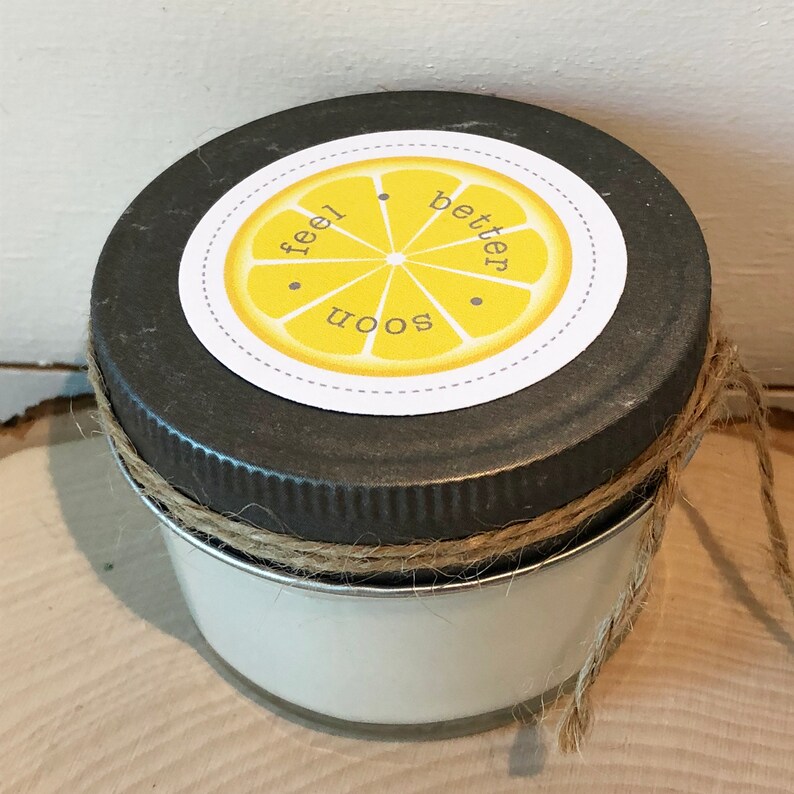 Feel Better Gift Box, Mental Health Gift, Lemon Gift Box, Small Gift ...