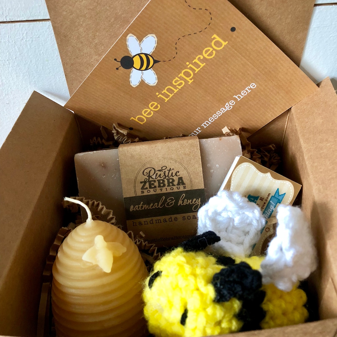 Bee Gift Box, Small Buzzy Bee Gift Box, Bee Birthday Gift, Bestie Gift ...