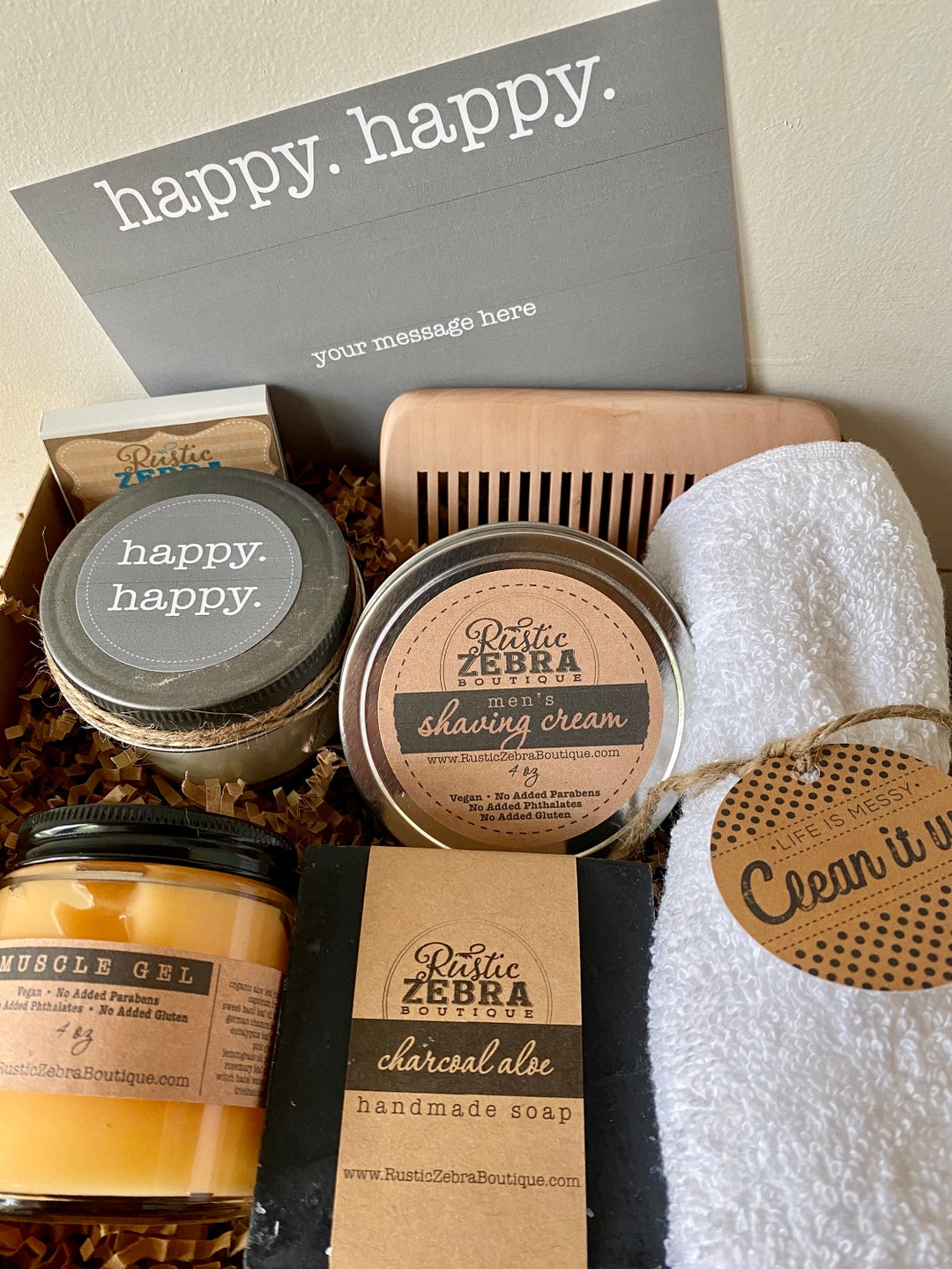 Fathers Day Gift Box Self Care Package for Him Dad Gift Box - Etsy