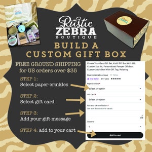 Make Your Own Gift Box, Create Your Own Gift Basket With Ribbon, Build ...