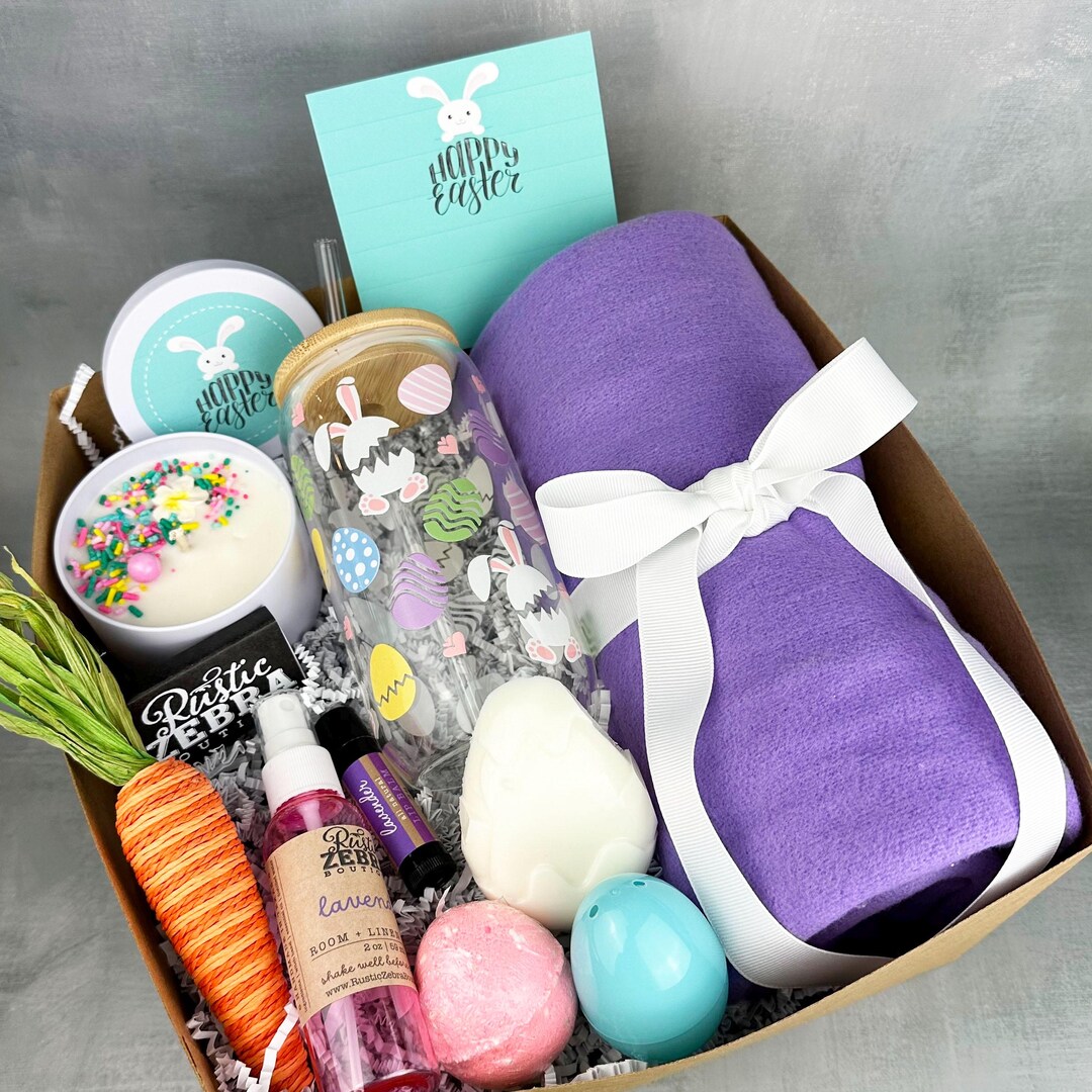 Easter Gift for Adults, Spring Style Box, Easter Candy Gift Box for Adults, Cute Easter Baskets ...